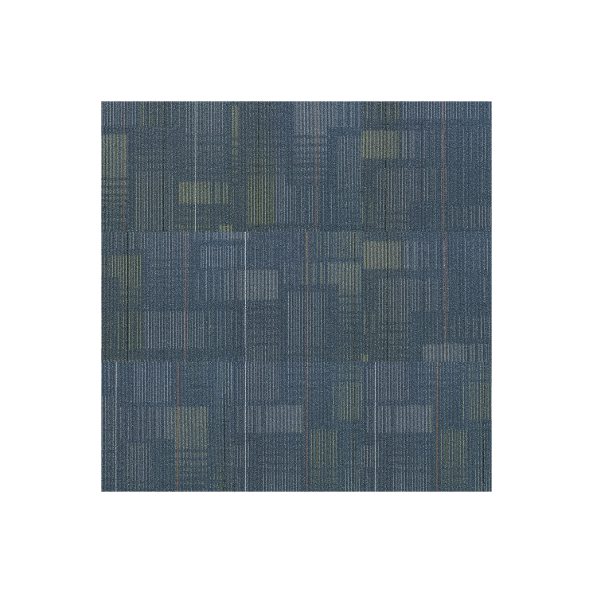 Shaw Diffuse Carpet Tile | Glue-Down Blue 100% Nylon 24”x 24” at FloorFactory.com